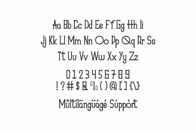 Type Old Vintage Font By NihStudio