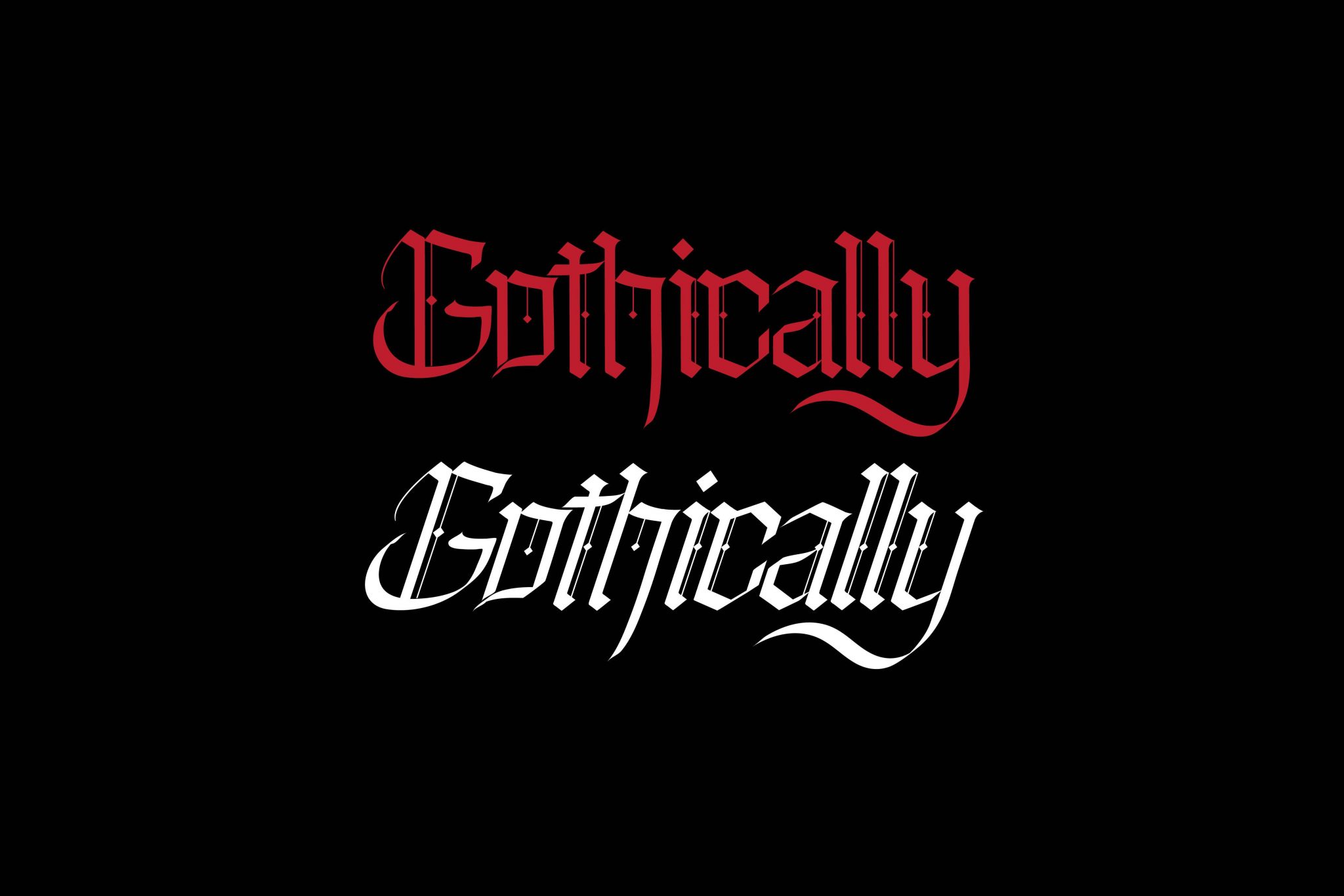 Gothically Classic Font By NihStudio