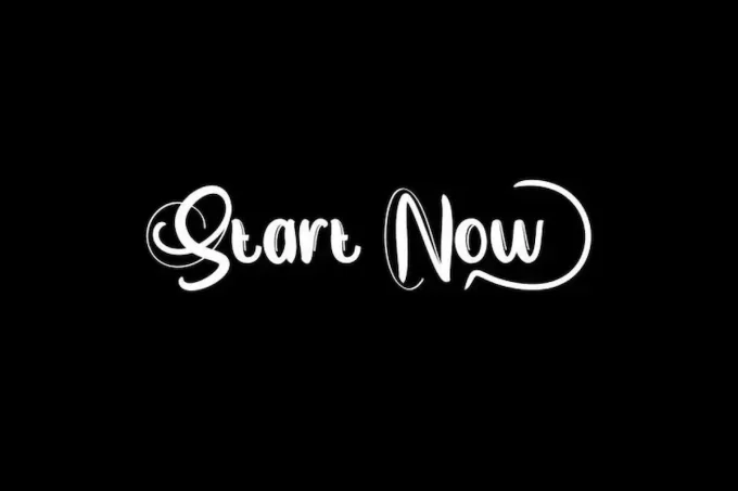 Start Now Font By NihStudio