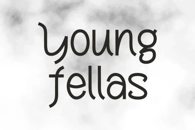 Young Fellas Font By NihStudio