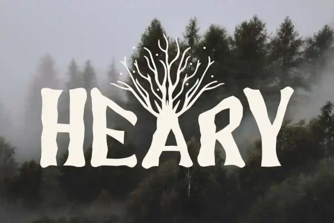 Heary Font By NihStudio