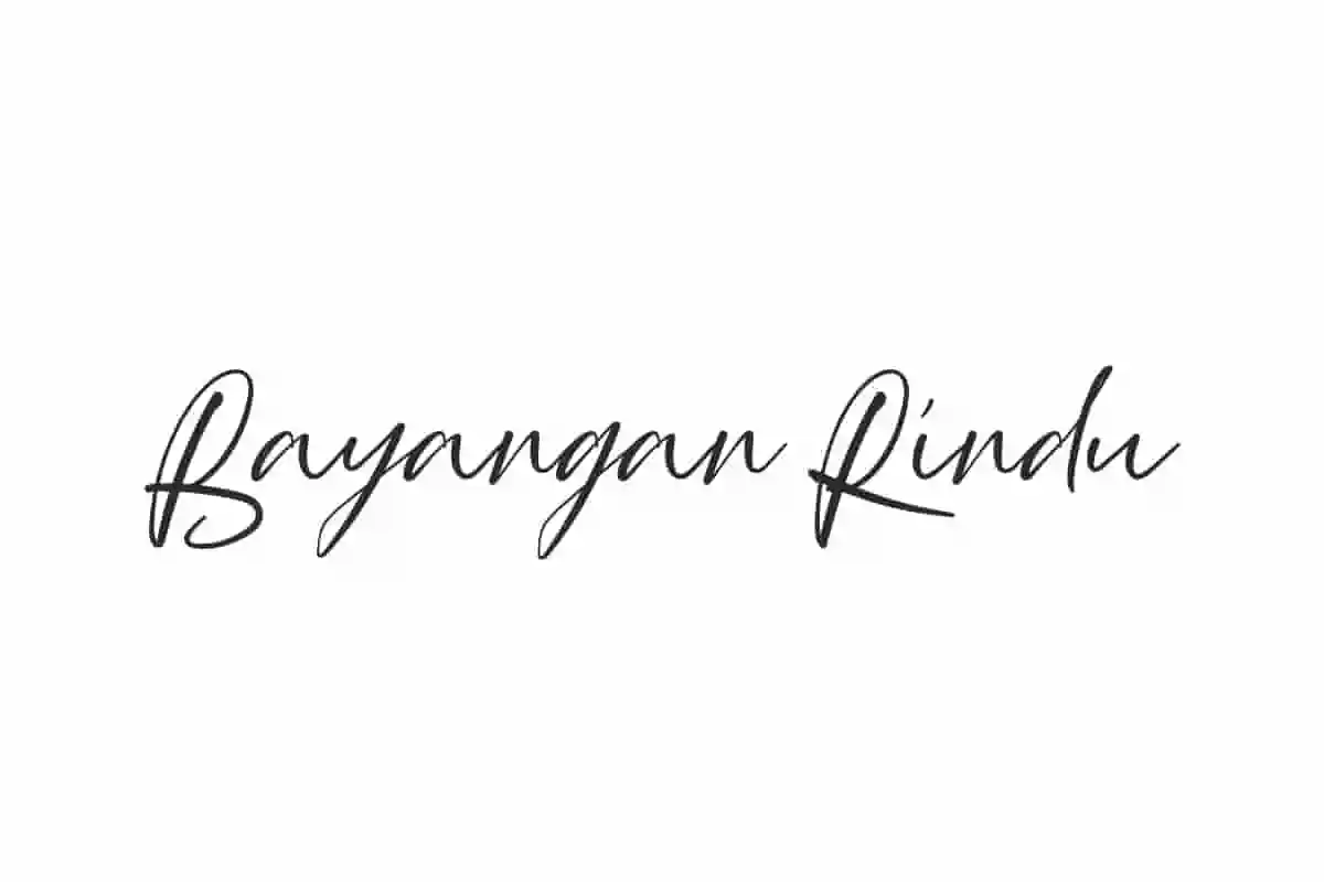 Bayangan Rindu Font By NihStudio