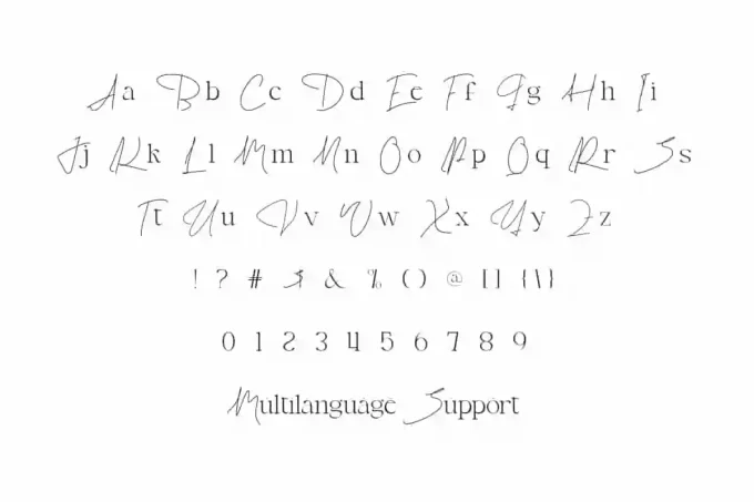 Book Signing Font By NihStudio
