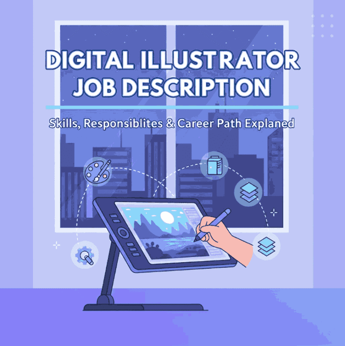 Digital Illustrator Job Description: Skills, Tools, and Career Guide